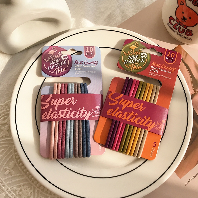 Jual Karet Rambut Elastis Warna Permen [Original] - 10 Pcs (Anak ...