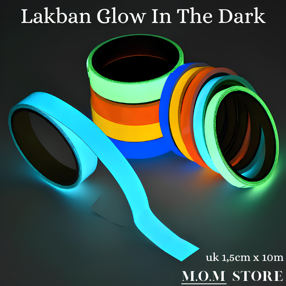 Jual Lakban Glow In The Dark | Stiker Fosfor Tape | Sticker Luminous ...