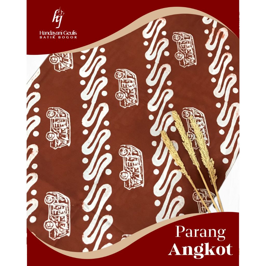 Jual Handayani Geulis - Batik Bogor motif Parang Angkot | Shopee Indonesia