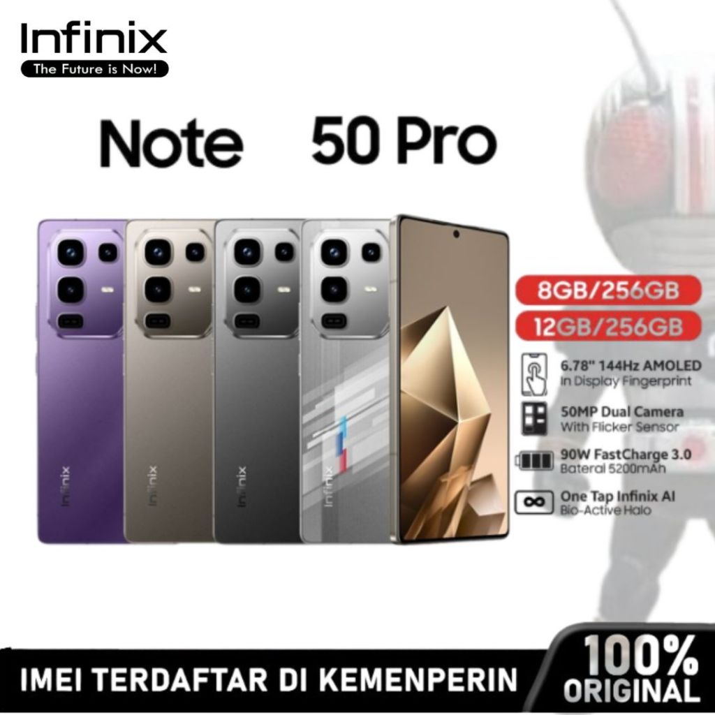 Jual INFINIX NOTE 50 PRO ORIGINAL GARANSI RESMI | Shopee Indonesia