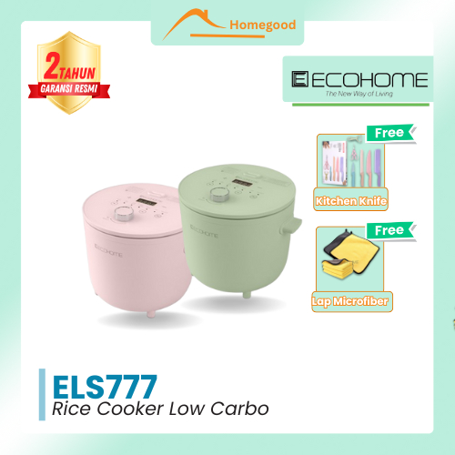 Jual Ecohome Rice Cooker Low Carbo ELS-777 Low Sugar Penanak ...