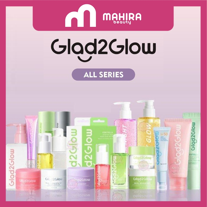 Jual Glad2Glow Rekomendasi Mahira Beauty Store | Bright White Serum ...