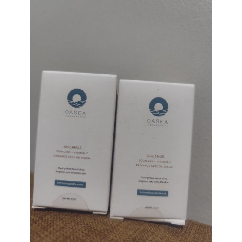 Jual EXP 7/25 Oasea Oceanus Squalane VITAMIN C Face Oil Serum 5ml ...