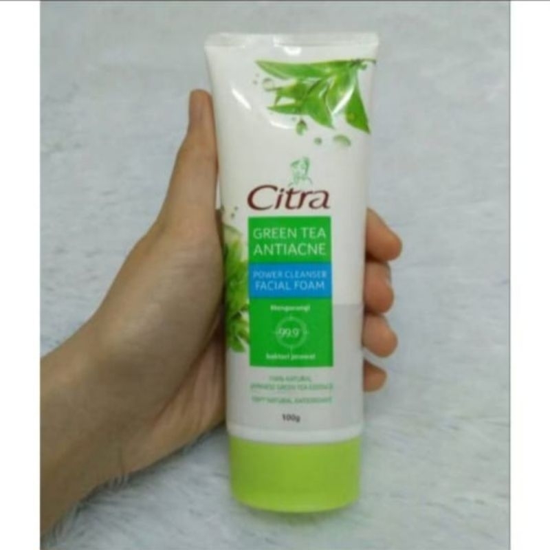 Jual Citra green tea anti acne facial foam | Shopee Indonesia