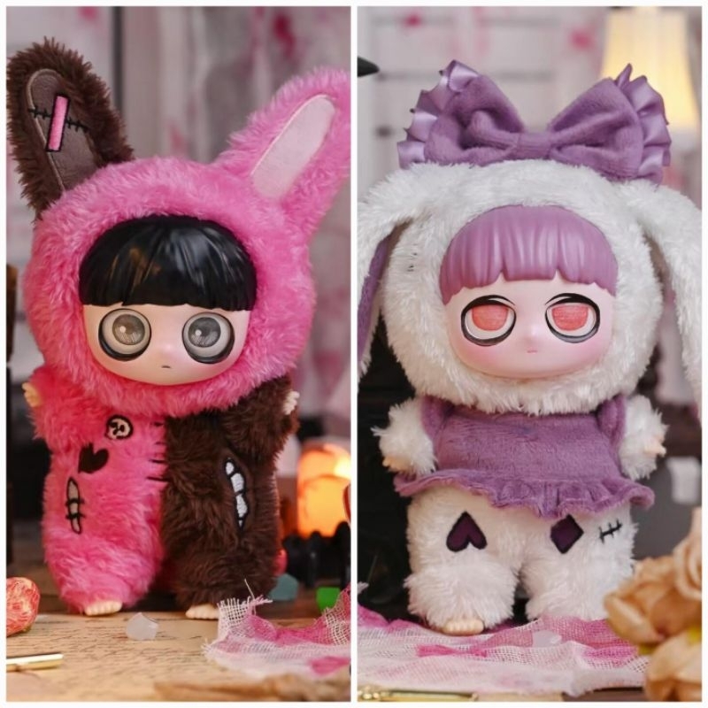 Jual NEW Kiki Night Elves Series Plush Blind Box Selected Bunny ...