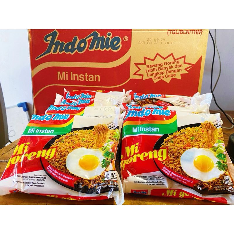 Jual Mie INDOMIE Goreng Instan Kartonan All Varian Rasa | Shopee Indonesia