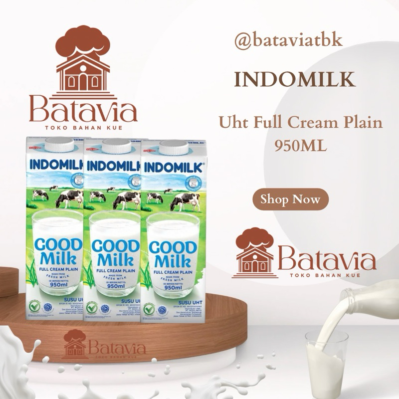 Jual Indomilk Uht Full Cream 950ML | Shopee Indonesia