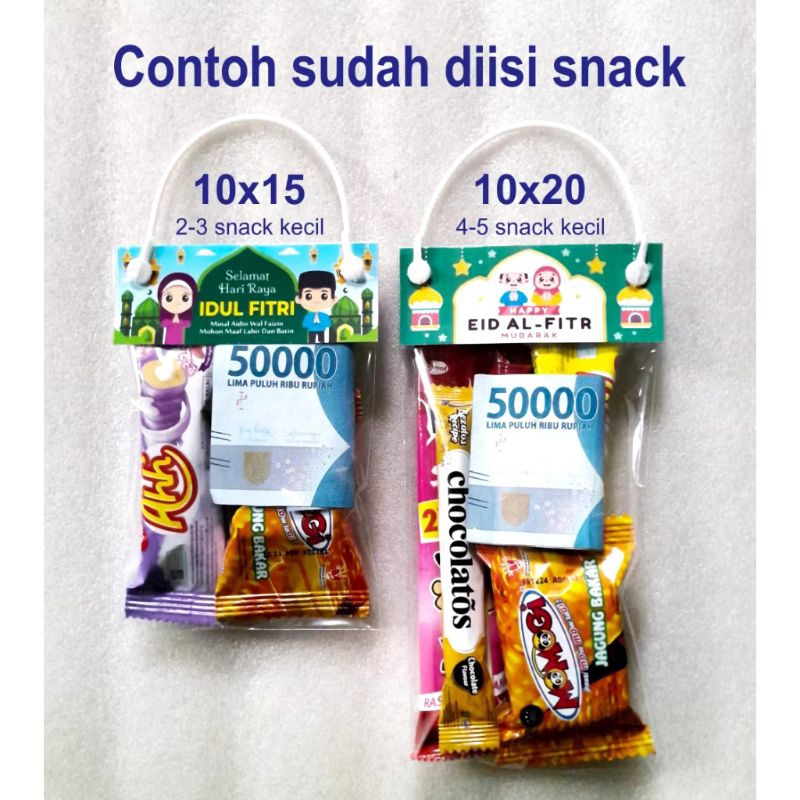 Jual Plastik parcel lebaran THR 10x20cm | Shopee Indonesia