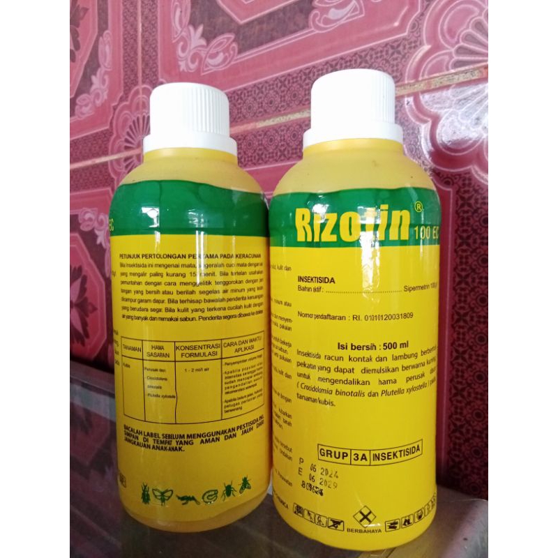Jual INSEKTISIDA RIZOTIN@500ml | Shopee Indonesia