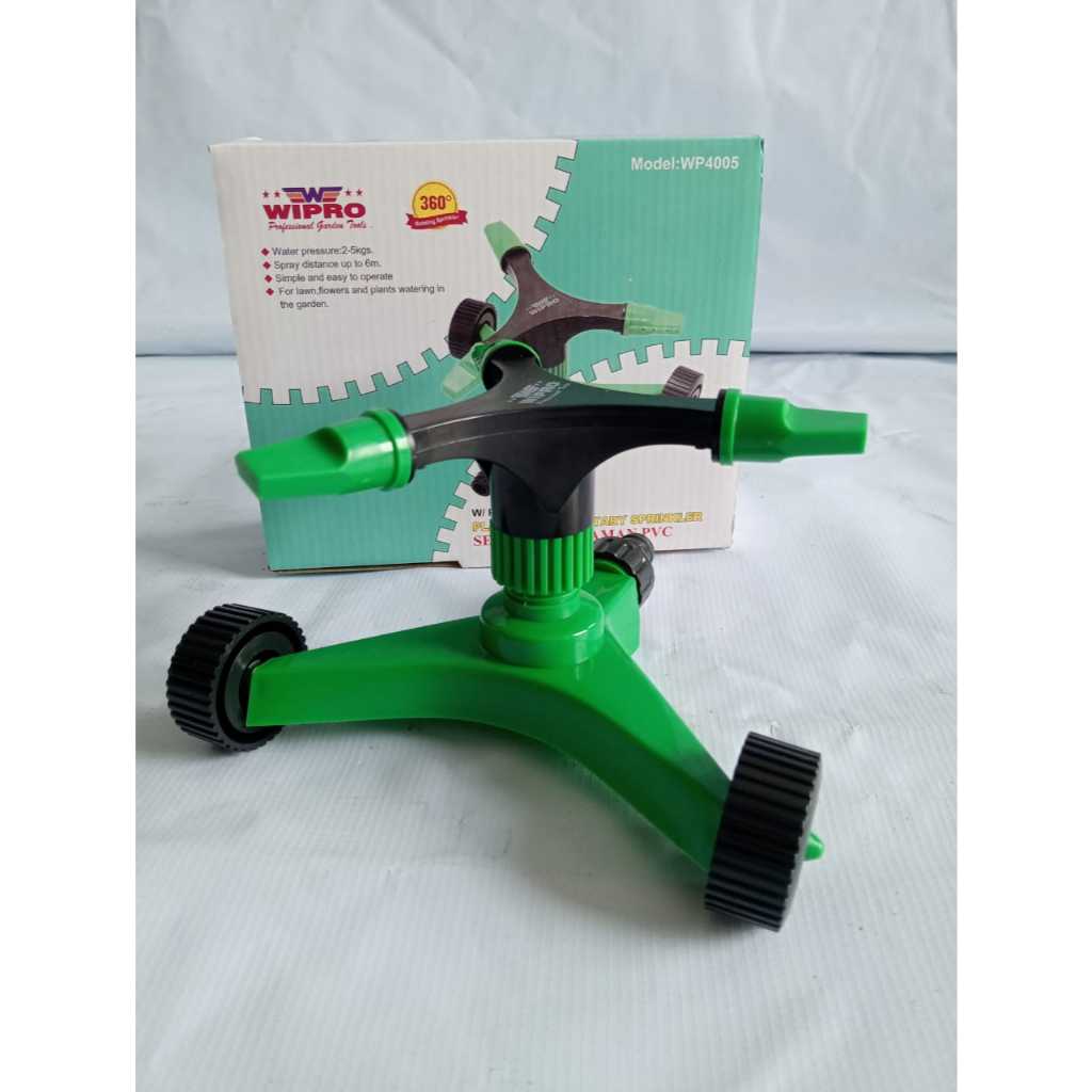 Jual Wipro Rotary Springkler Semprotan Tanam WP-4005 Wheelbase ...