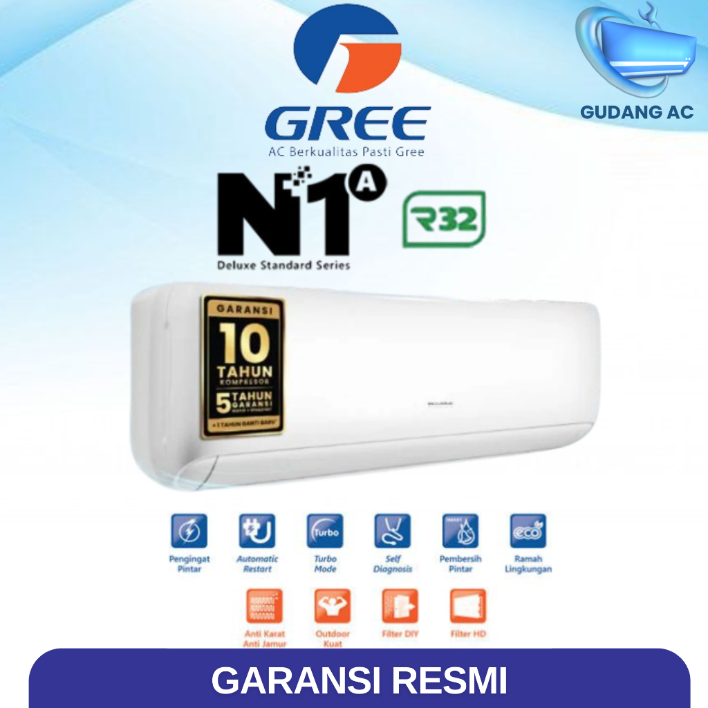 Jual AC GREE 1.5 PK GWC12N1A STANDARD SERIES | Shopee Indonesia