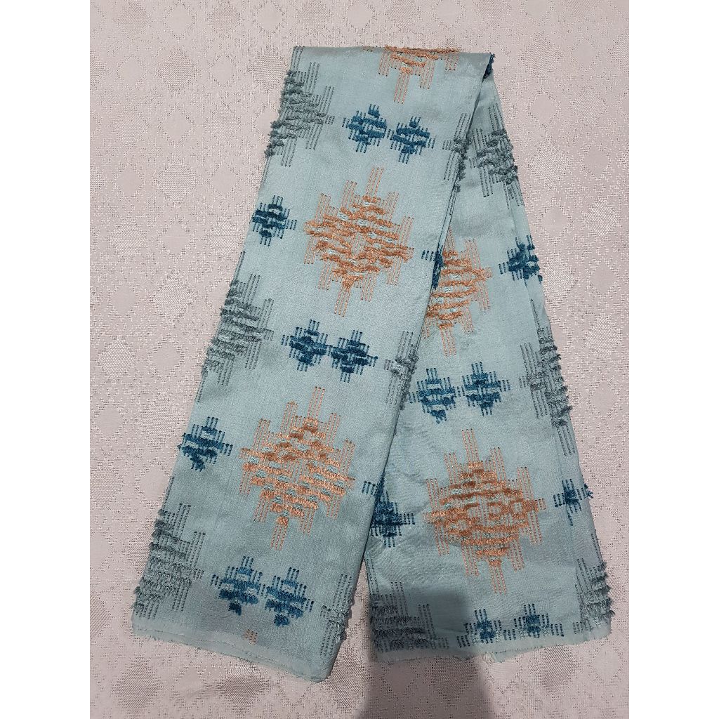 Jual KAIN TENUN SUTERA BULU KOMBINASI TENUN Isam 100% ASLI GARUT ...