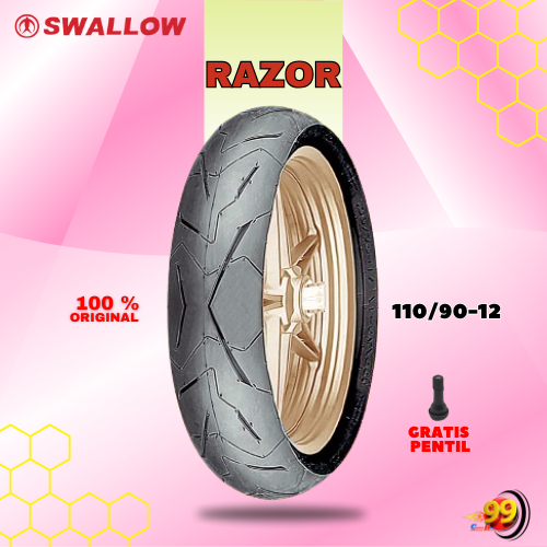 Jual Ban Belakang Motor 𝗛𝗢𝗡𝗗𝗔 𝗡𝗘𝗪 𝗦𝗖𝗢𝗢𝗣𝗬 - 𝗙𝗥𝗘𝗘𝗚𝗢 SWALLOW RAZOR 110/90 ...