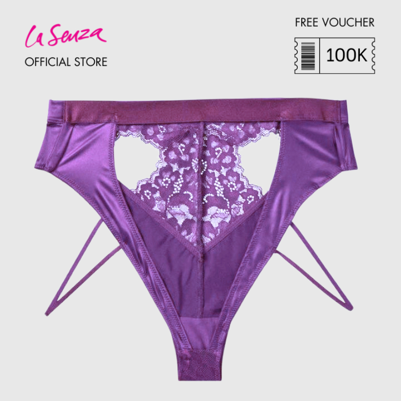 Jual La Senza Costume Panty Wanita Warna Purple Fog 11192881-4Q2B ...