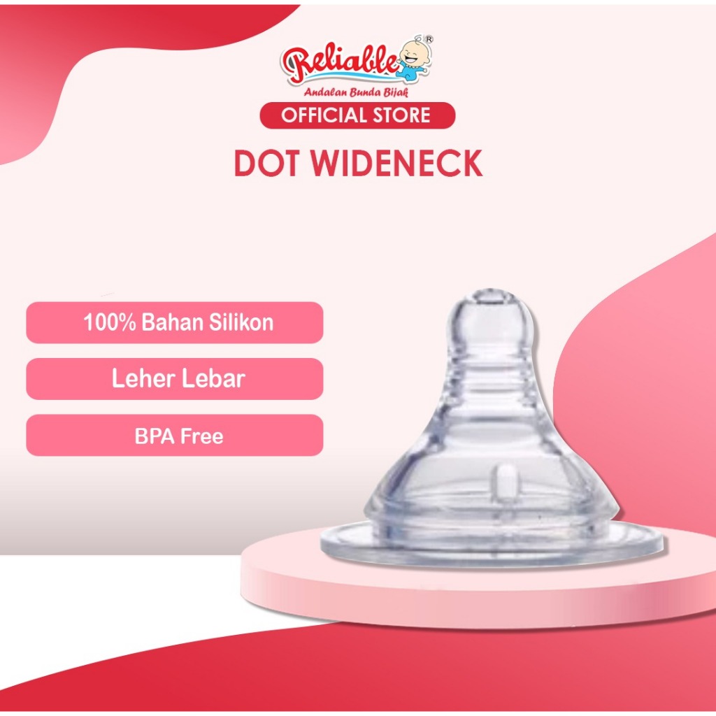 Jual Reliable Dot Botol Susu Prolate Ultra Wide Neck Ekonomis 1 pcs ...