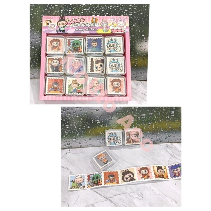 Jual Stiker Prangko Labubu / Stiker Lucu / Stiker Buku / Stiker Buku ...