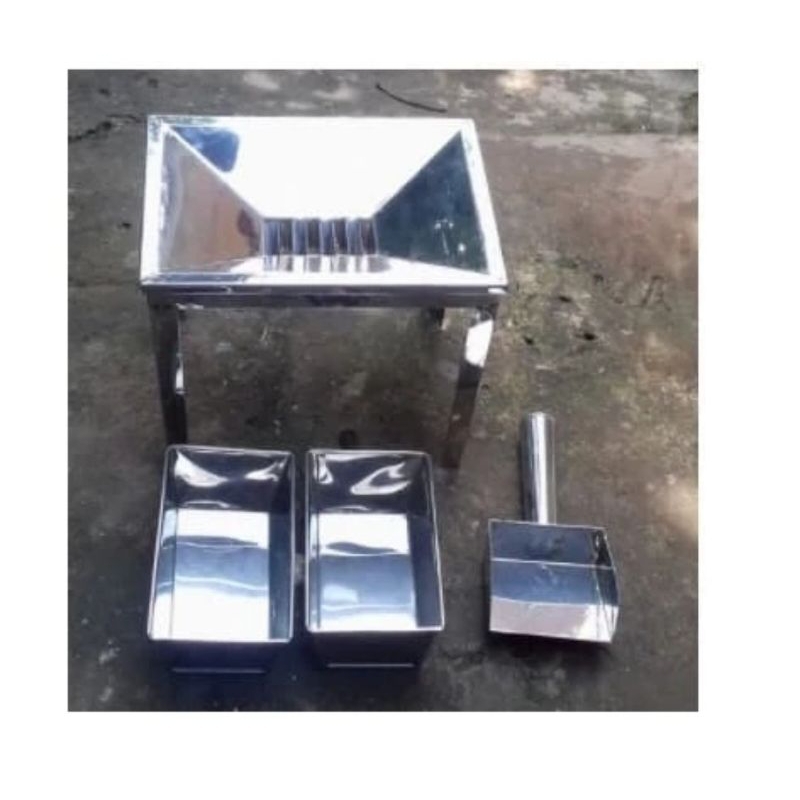 Jual soil devider sampel stainless steel alat sampler tanah murah ...