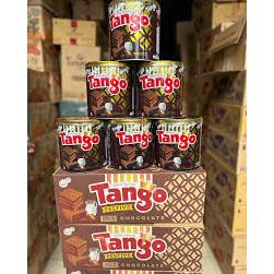 Jual TERMURAH tango wafer kaleng choclate 270gr 1 karton 6 kaleng ...