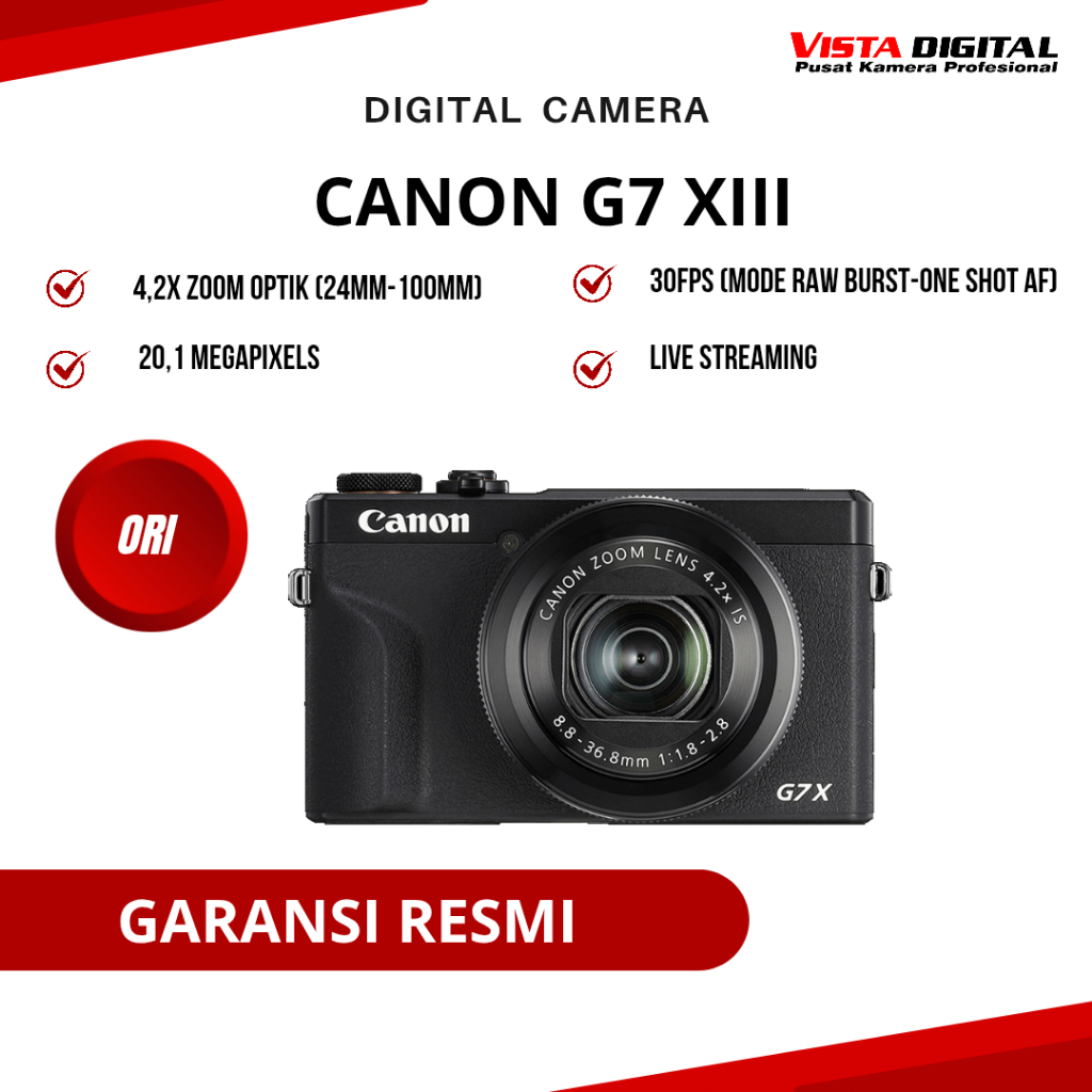 Jual CANON POWERSHOT G7X MARK III | Shopee Indonesia