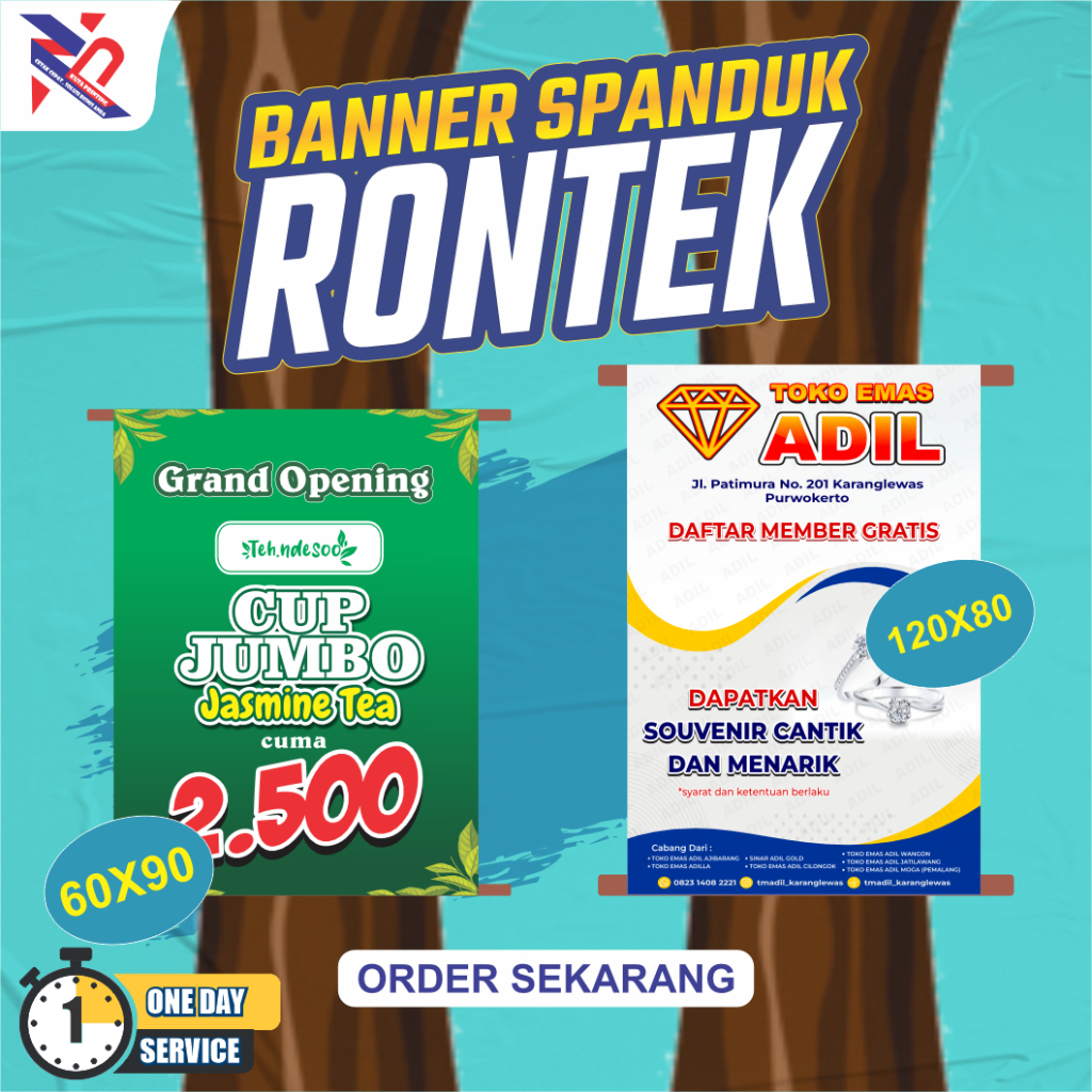 Jual BANNER SPANDUK MURAH PROMOSI | BANNER RONTEK | BANNER UNTUK DI ...