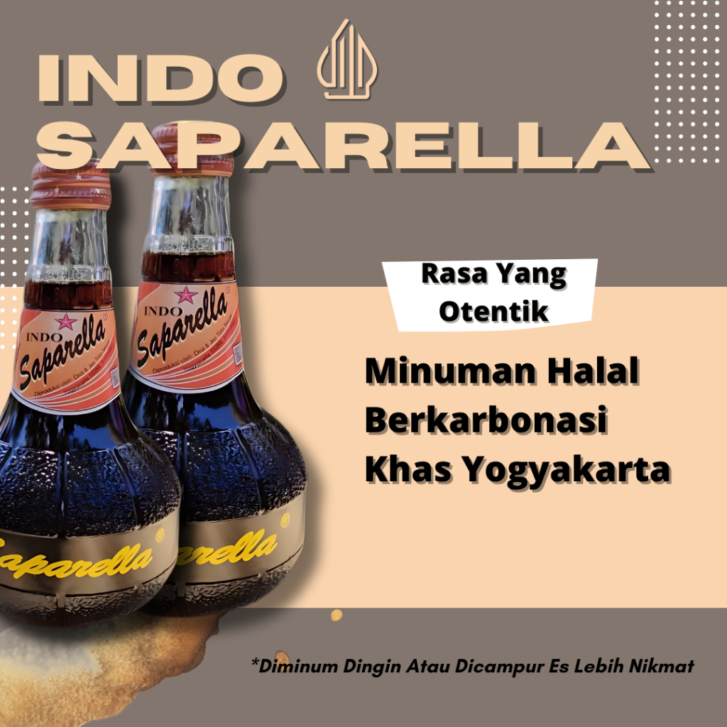 Jual ndo Saparella – Minuman Sarsaparilla Legendaris Khas Jogja, Segar ...