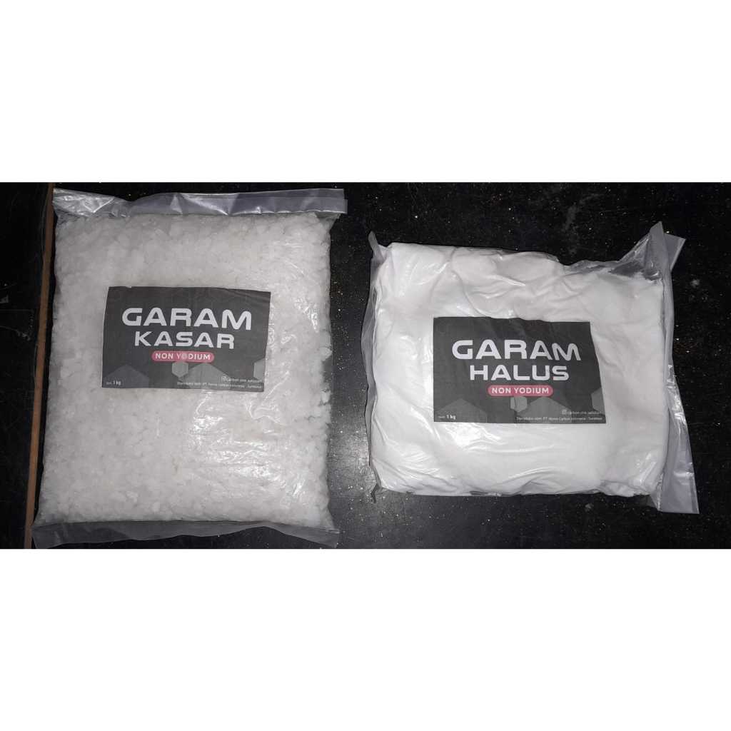 Jual GARAM HALUS & GARAM KASAR NON YODIUM 1KG | Shopee Indonesia