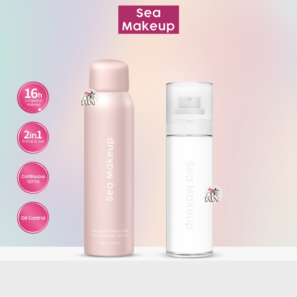 Jual SEA MAKEUP SETTING SPRAY SERIES ( ACNE SETTING SPRAY / ACNE PRIME ...
