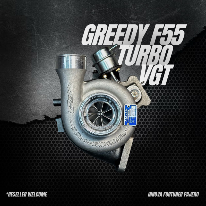 Jual GREEDY Turbo F55 Vgt RHF55V Cocok Untuk Pajero Innova Fortuner ...