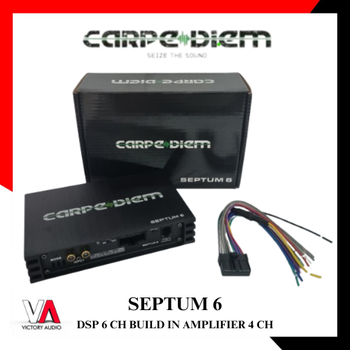 Jual DSP Processor CARPEDIEM SEPTUM 6 DSP 6 Channel Build In Amplifier ...