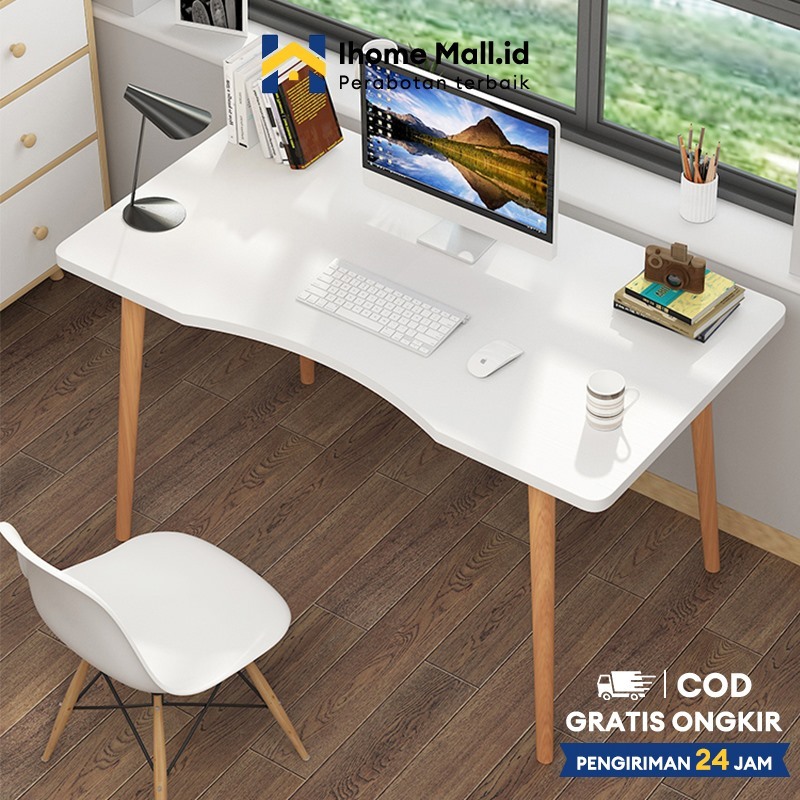 Jual IH Meja Laptop Meja Belajar Aesthetic Meja Kerja Minimalis Meja ...