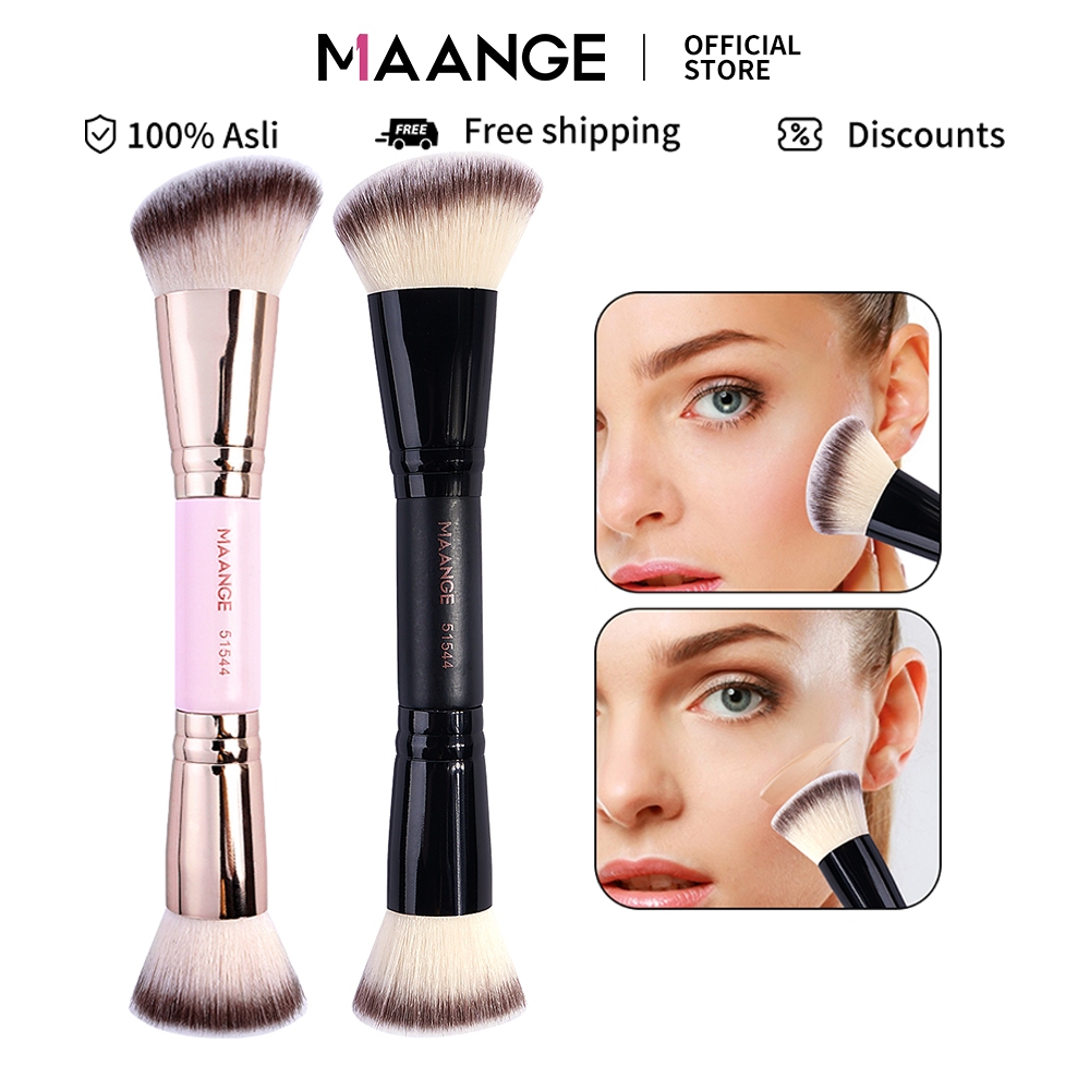 Jual MAANGE Multi-use Dual-ended Kuas Makeup Brush Profesional Kuas ...