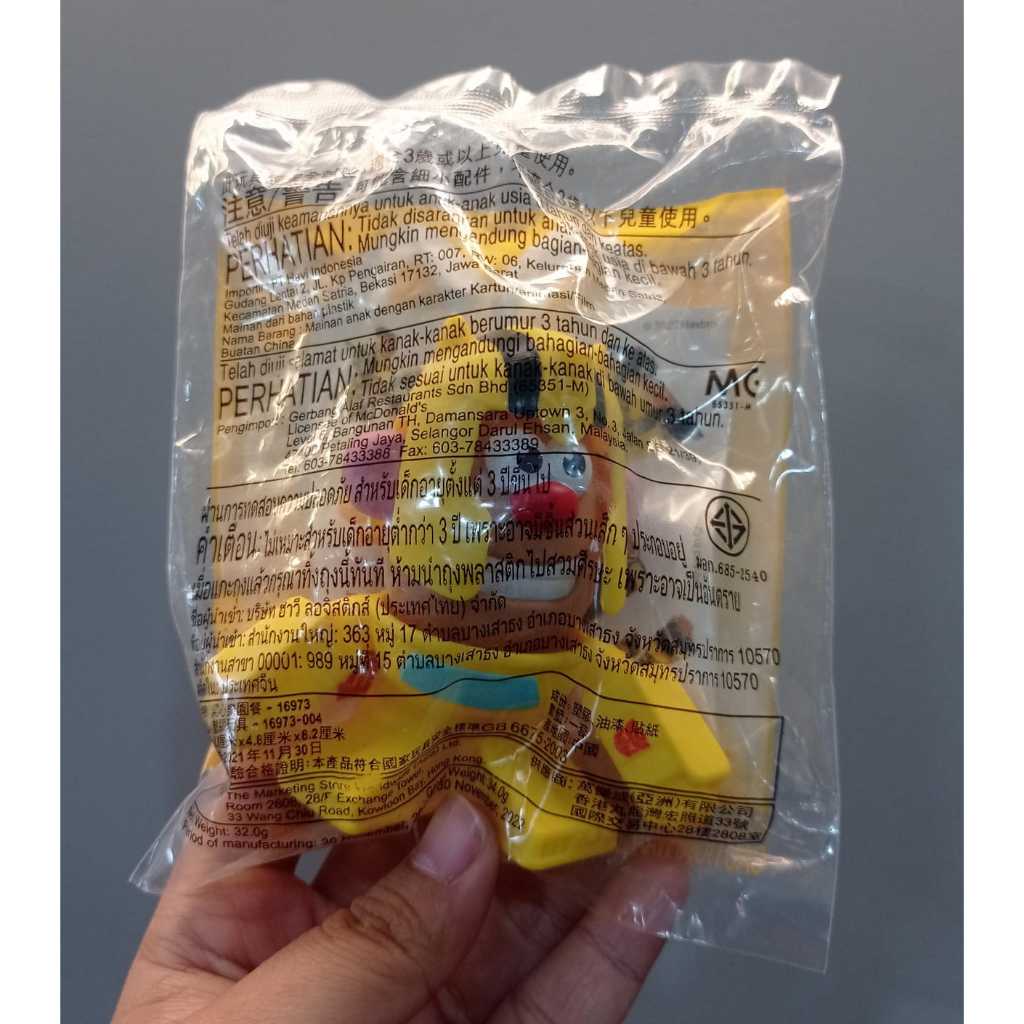 Jual Mainan Happy Meal McD Potato Head Transformers Bumblebee baru segel | Shopee Indonesia