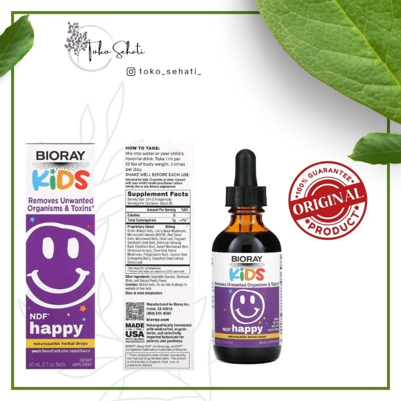 Jual Bioray NDF : FOCUS, HAPPY, IMMUNE, SLEEPY, TUMMY, CALM | Shopee ...