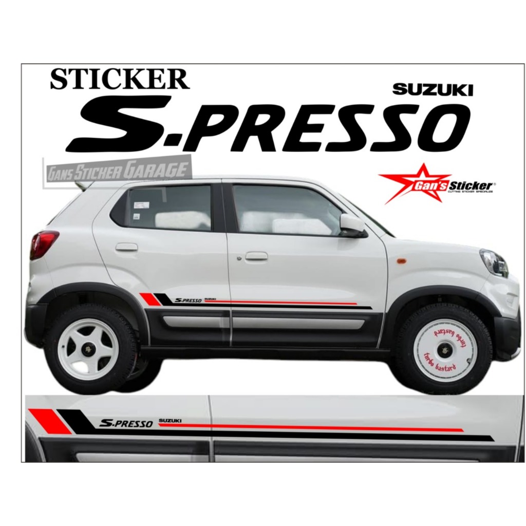 Jual STICKER SUZUKI SPRESSO STICKER PINTU SAMPING SUZUKI SPRESSO ...