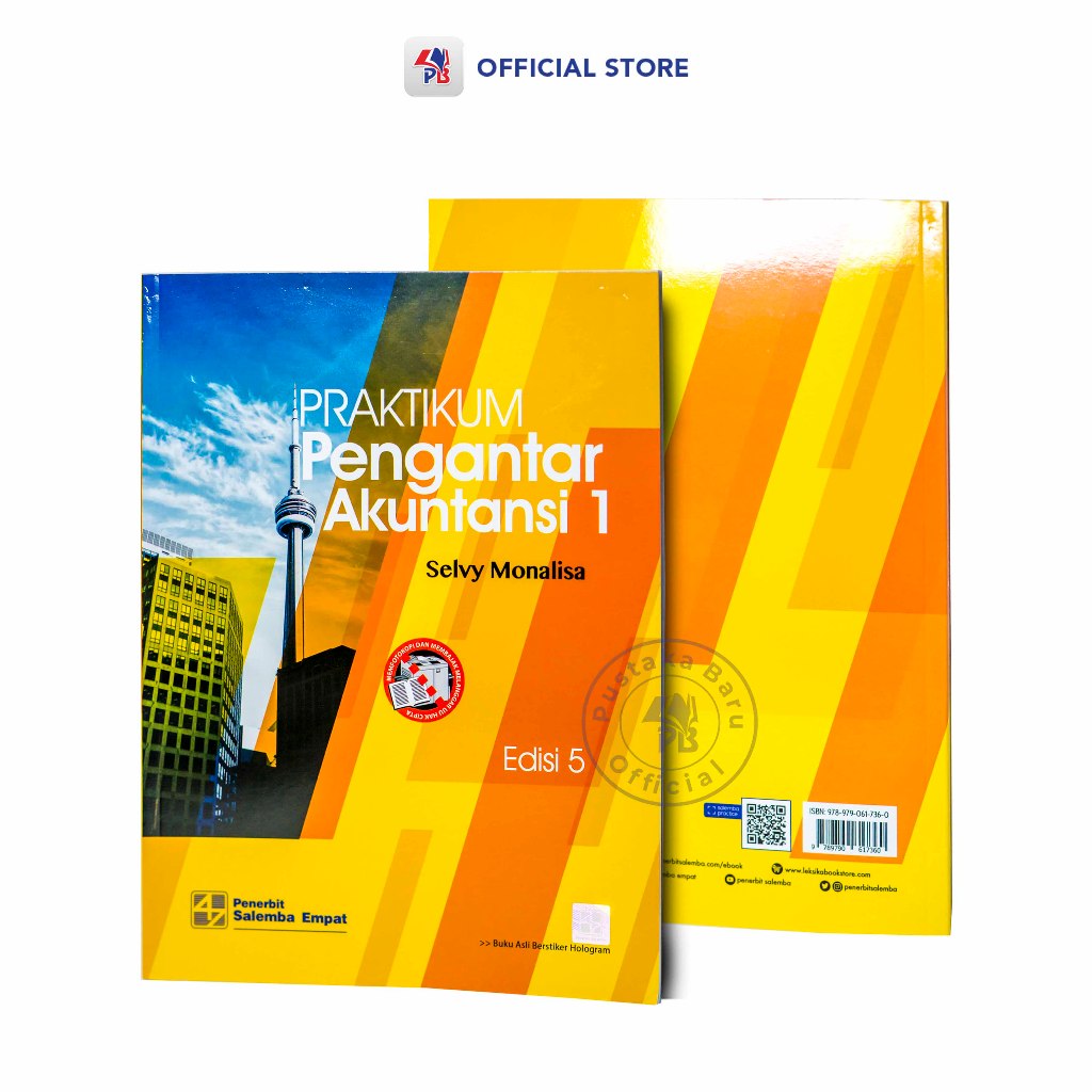 Jual Buku Praktikum Pengantar Akuntansi 1 Edisi 5 / Salemba Empat / PT Salemba Emban Patria ...