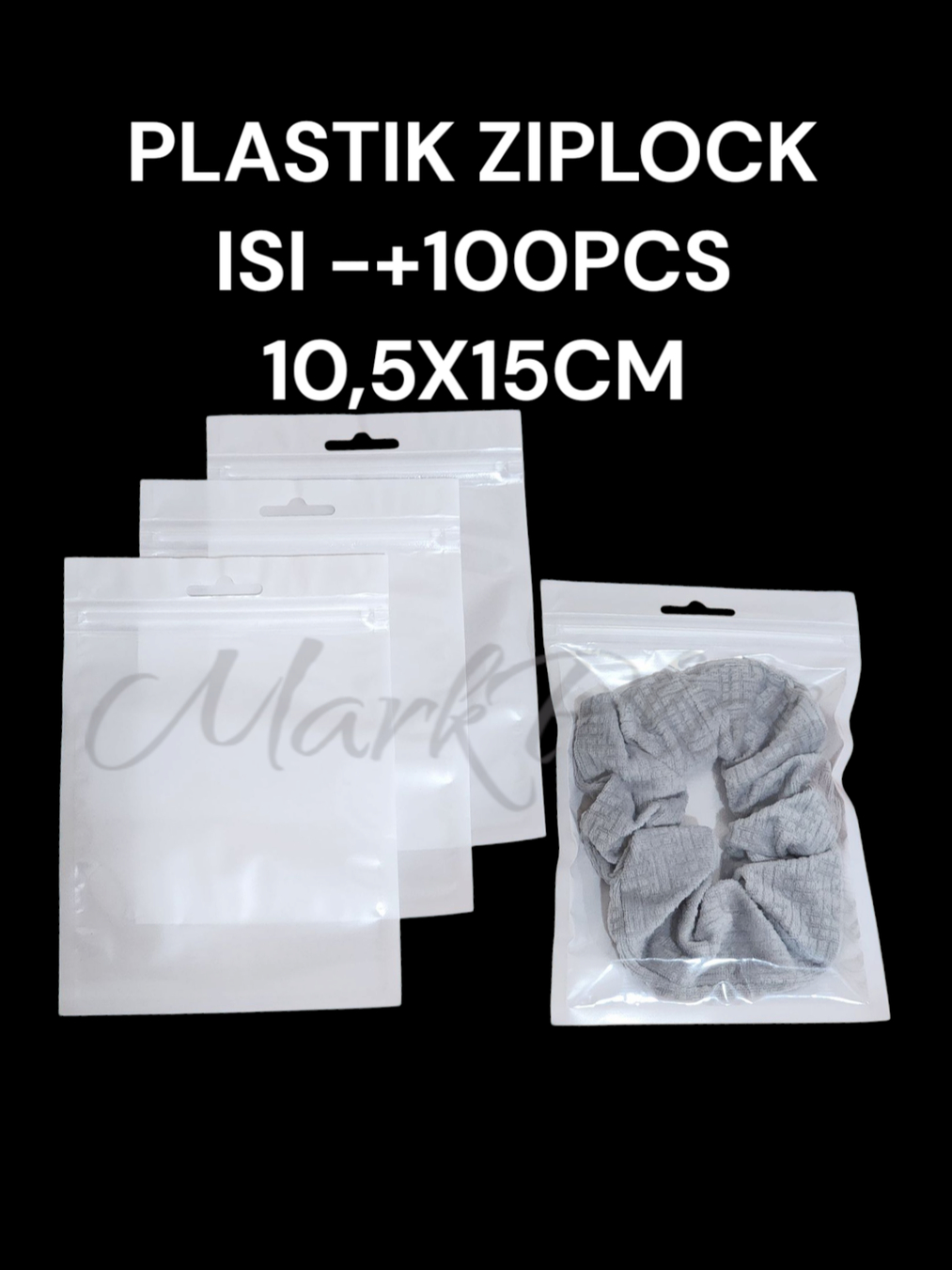 Jual Plastik Ziplock 100 Pcs UK 10,5x15 CM / Plastik Klip Acc Plastik ...