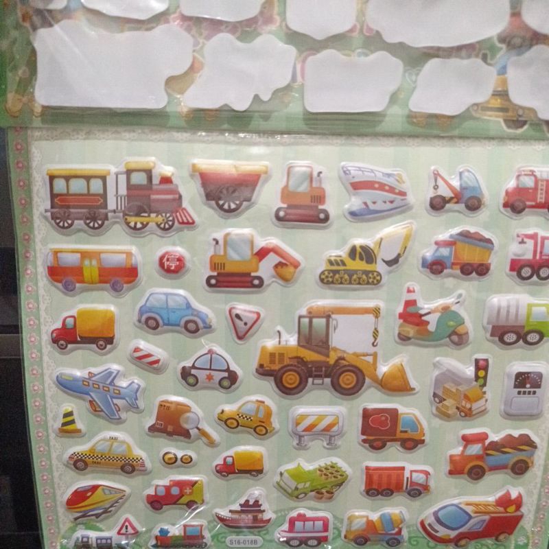 Jual ISI 2 Stiker KENDARAAN ALAT BERAT 24x21cm | Shopee Indonesia