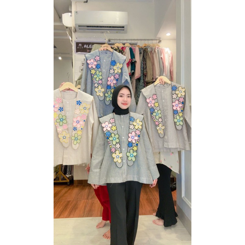 Jual Aleashopp | Alesha blouse | outfit cantik by aleashopp | Shopee Indonesia