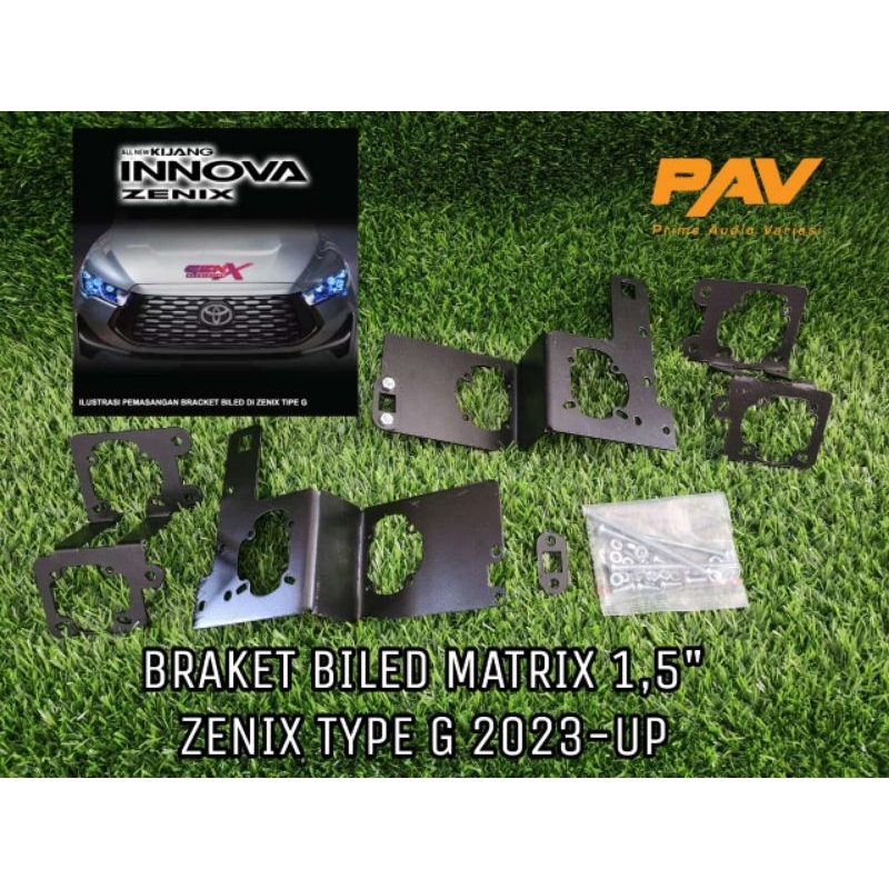Jual BRAKET BILED MATRIX 1,5 INNOVA ZENIX TYPE G 2023 UP | Shopee Indonesia