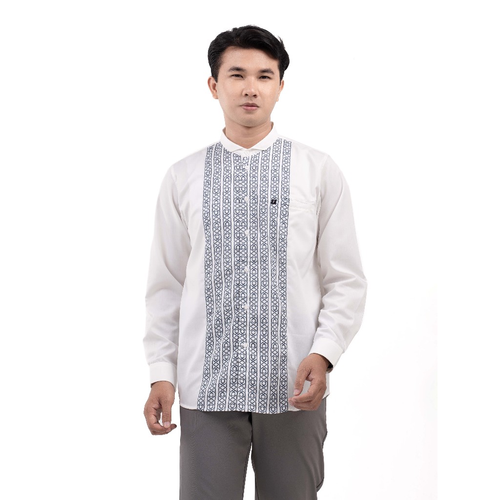 Jual Fadkhera Sadam White Father & Son Series Baju Muslim Koko Pria ...