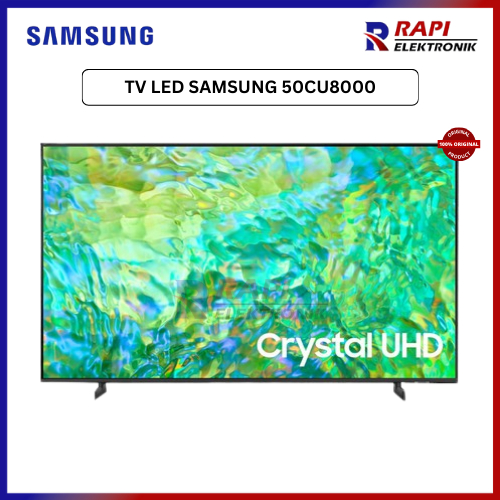 Jual TV LED SAMSUNG 50CU8000 / LED TV 50 Inch Crystal UHD 4K Smart TV CU8000 | Shopee Indonesia
