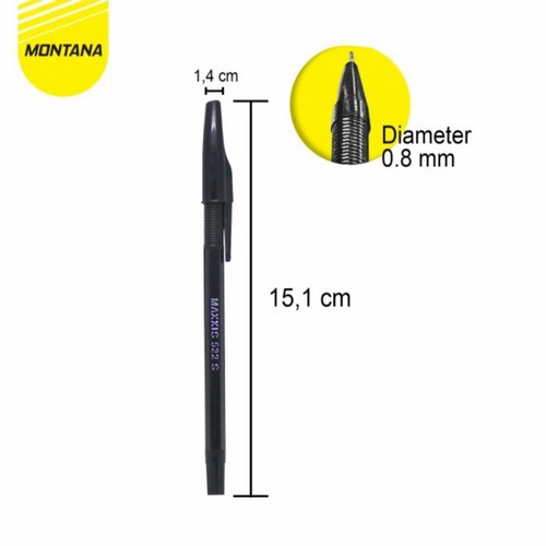 Jual HLS - (1pcs) Pulpen Montana Maxxis / Pena Maxxis 5225S / Ballpoint ...