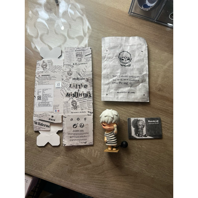 Jual [READY] hirono little mischief manacle protector ori popmart ...