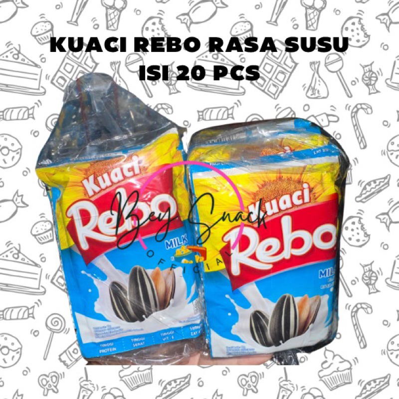 Jual KUACI REBO RASA SUSU RENCENG ISI 20PCS | Shopee Indonesia