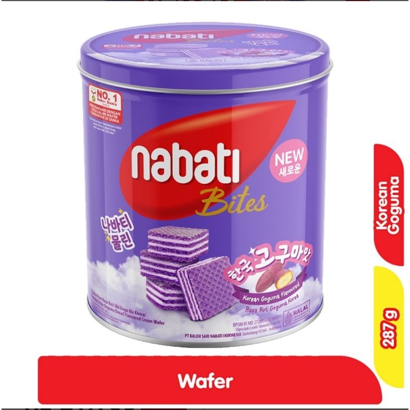 Jual nabati Wafer Korean Goguma 287 g | Shopee Indonesia
