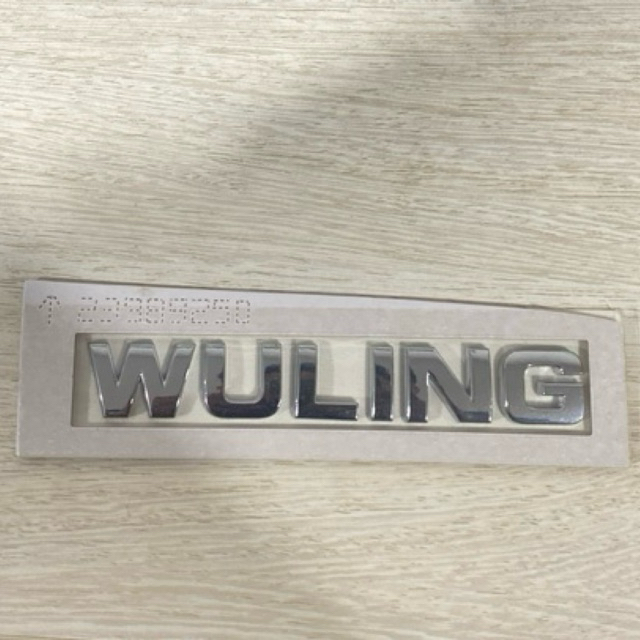Jual LOGO EMBLEM TULISAN "WULING" CONFERO CORTEZ | Shopee Indonesia