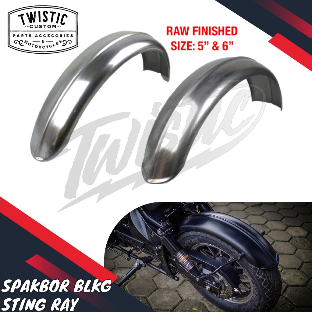 Jual Spakbor Belakang Fender Ribbed Wassell Style Sting Ray Stingray ...