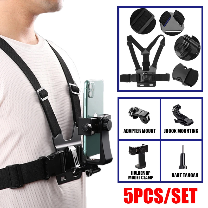 Jual Holder Hp Dada/Chest Strap Tali Dada Handphone /Tali Dada Ponsel ...