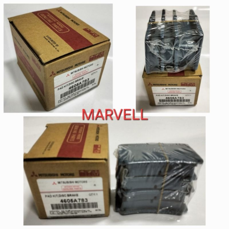 Jual BRAKE PAD KAMPAS REM BELAKANG ALL NEW PAJERO SPORT DAKAR (4605A783 ...