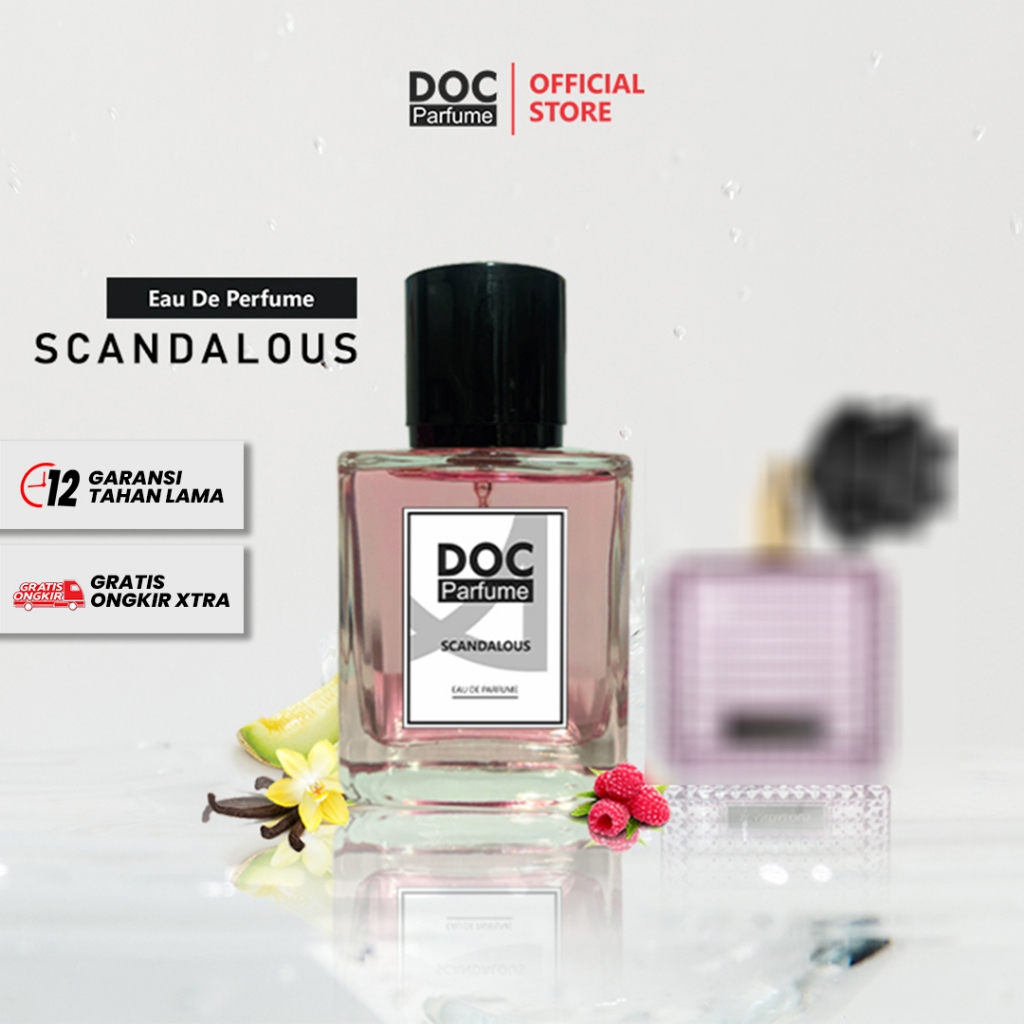 Jual DOC Parfum Wanita Tahan Lama Scandalous Lembut Farfum Minyak Wangi Eau De Parfume Cewek EDP ...